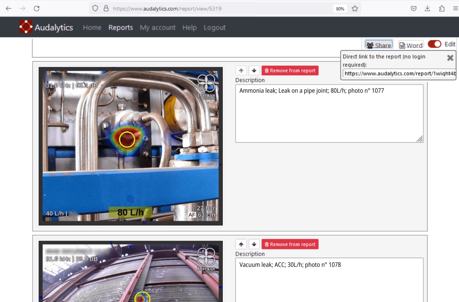 Distran Ultra Pro - Ultrasound camera for gas leak detection